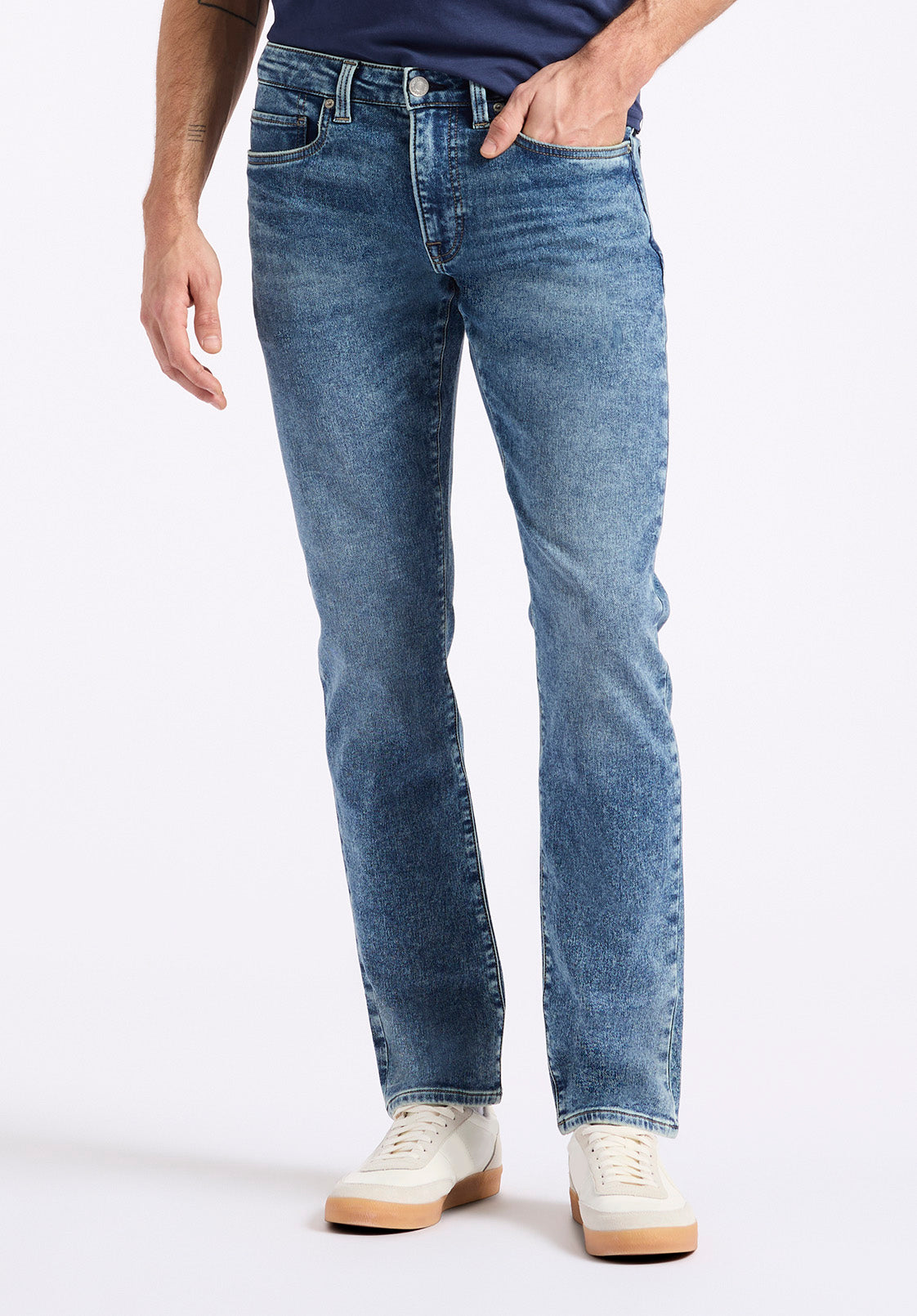 Ash Men's Slim Freedom Flex Jeans, Sanded and Vintage – Buffalo Jeans