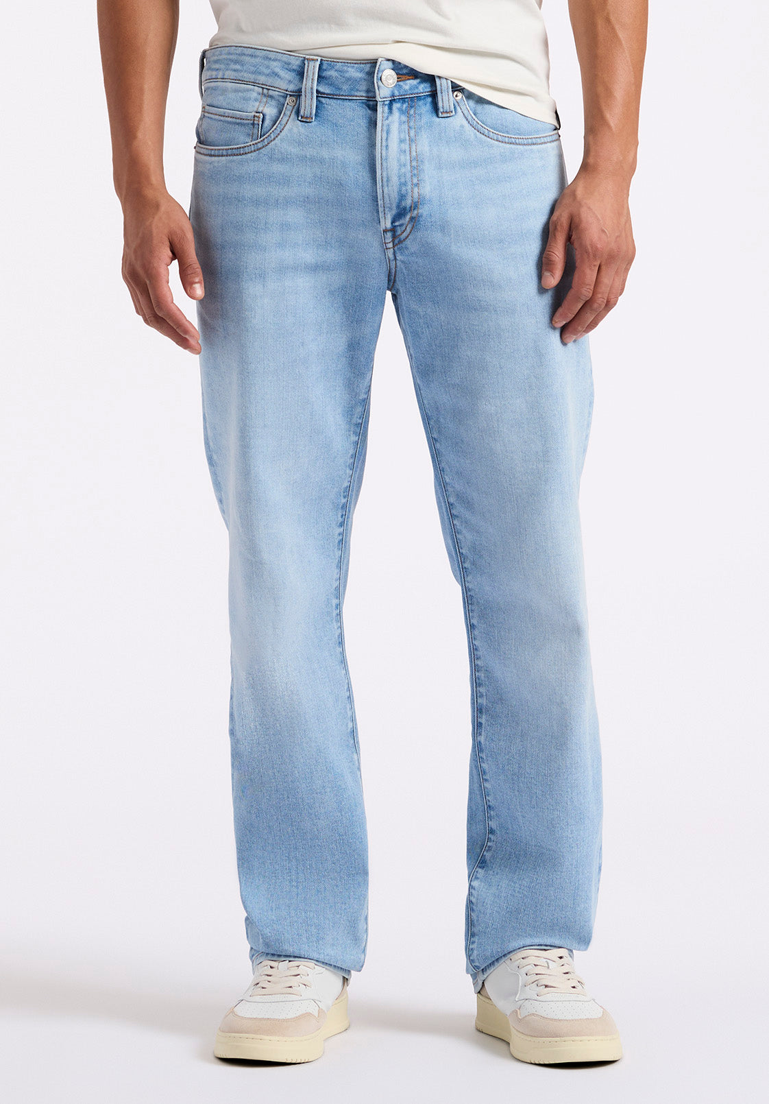 Relaxed Straight Driven Men's Jeans, Light Blue – Buffalo Jeans
