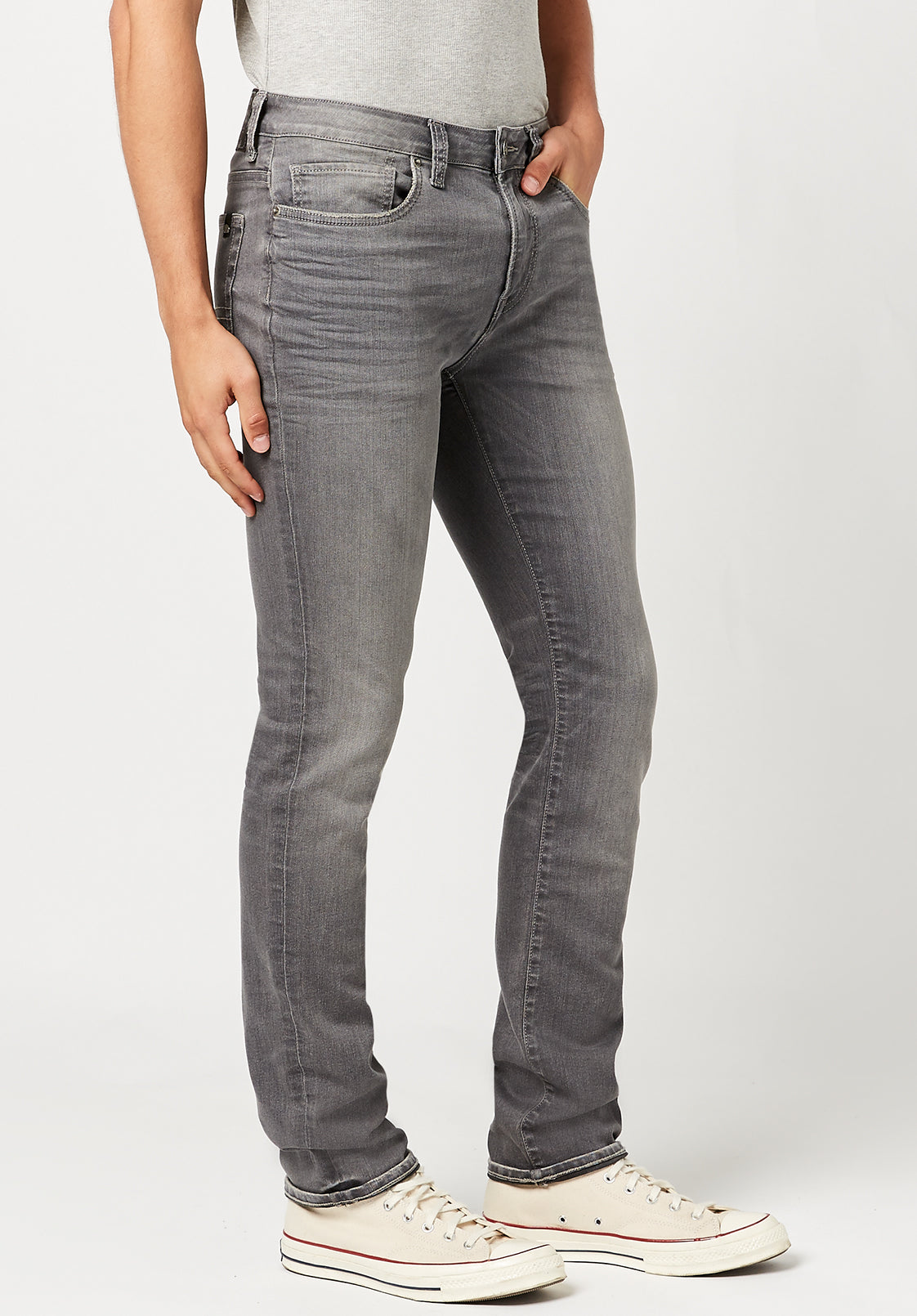 Slim Ash Men's Jeans in Grey Sanded – Buffalo Jeans